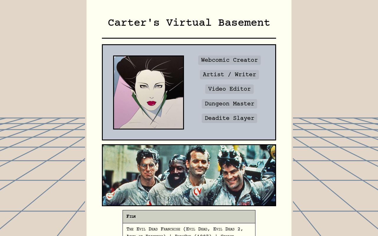 Carter's Virtual Basement